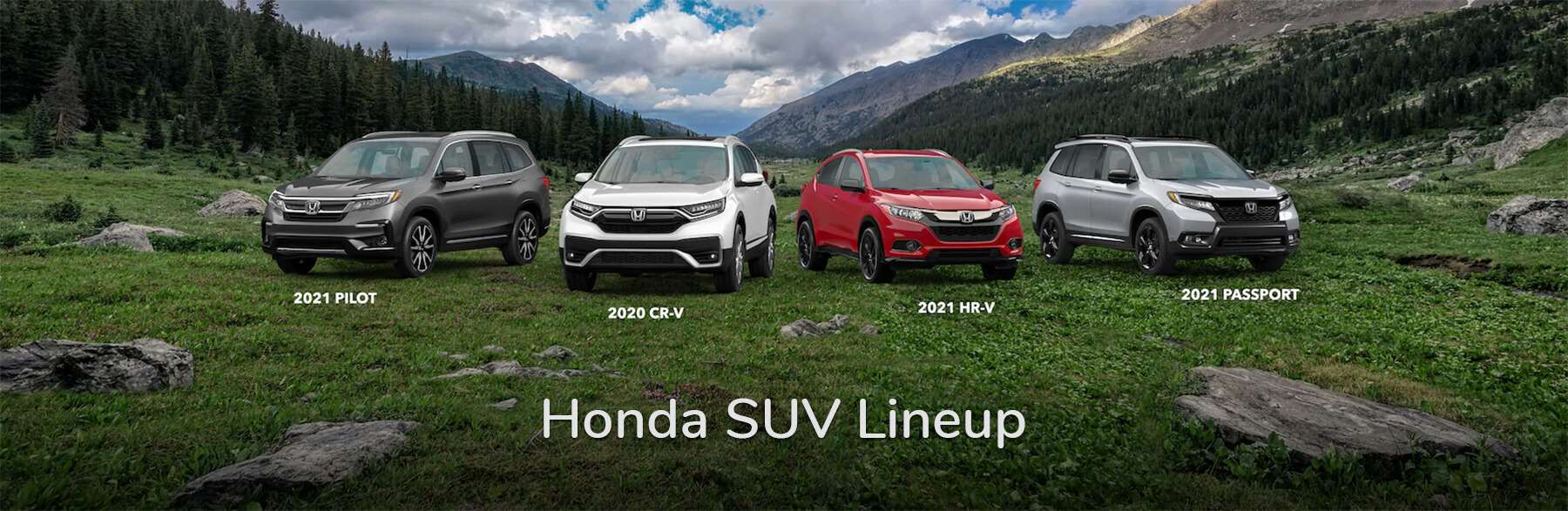 What are the different Honda SUV models? | Honda Crossovers & SUVs ...
