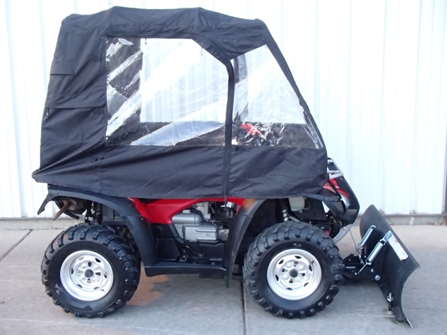 Stock# A01719 USED 2013 HONDA RINCON 680 W/WINCH, PLOW AND SOFT CAB ...