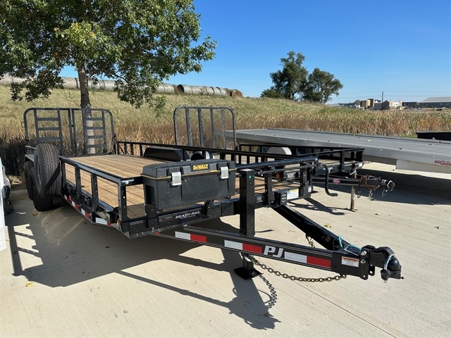Stock# TR8398 USED 2022 PJ Trailer 22FT UTILITY TRAILER | Sioux Falls ...