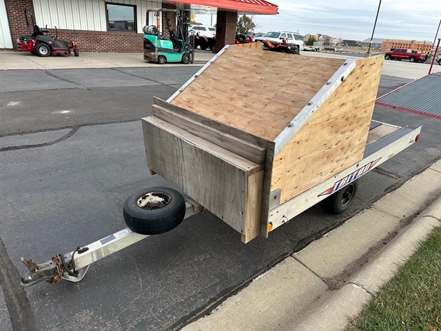 Stock# TR0116 USED 2000 Triton 4X8 SINGLE PLACE SNOWMOBILE TRAILER ...