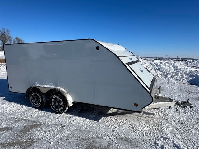 Stock# TR5803 USED 2021 ALCOM 7x16 Crossover Enclosed trailer | Sioux ...