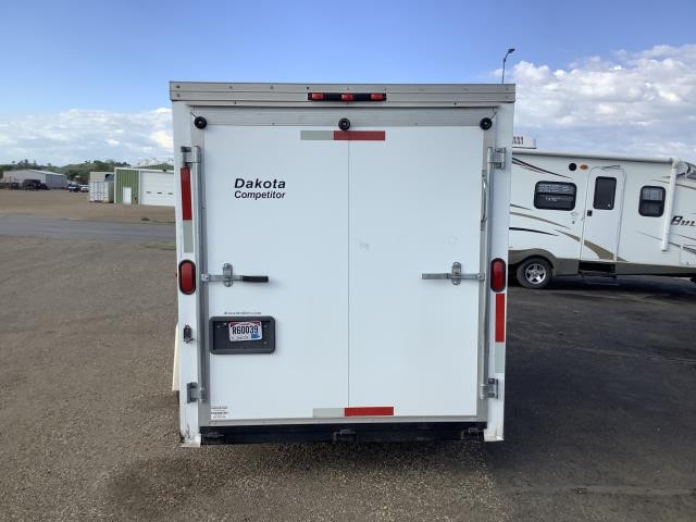 Stock# CN0135 USED 2005 DRESSEN CUSTOM TRAILERS 6X12 ENCLOSED V-NOSE ...