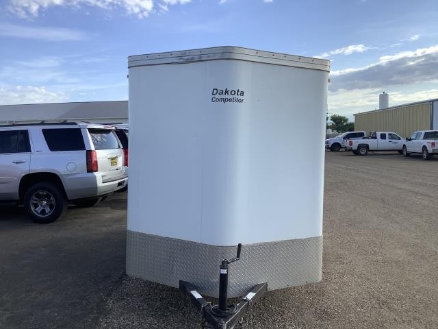 Stock# CN0135 USED 2005 DRESSEN CUSTOM TRAILERS 6X12 ENCLOSED V-NOSE ...