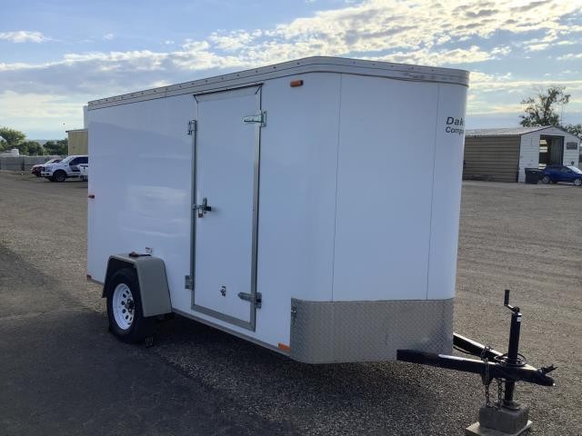 Stock# CN0135 USED 2005 DRESSEN CUSTOM TRAILERS 6X12 ENCLOSED V-NOSE ...