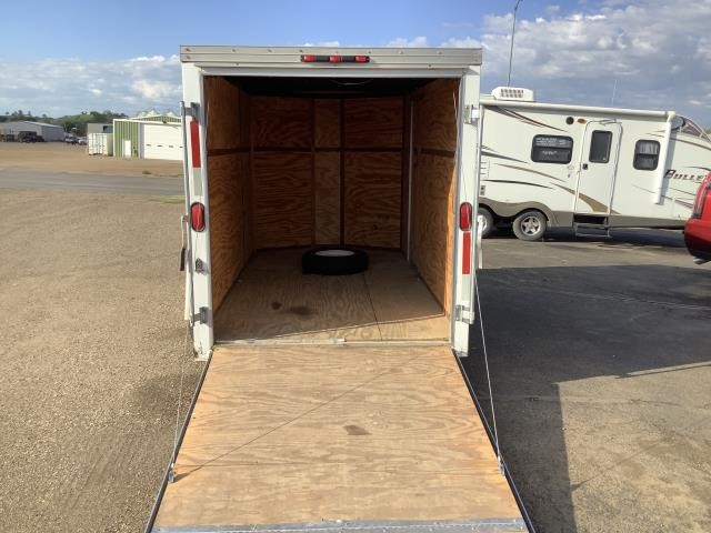 Stock# CN0135 USED 2005 DRESSEN CUSTOM TRAILERS 6X12 ENCLOSED V-NOSE ...