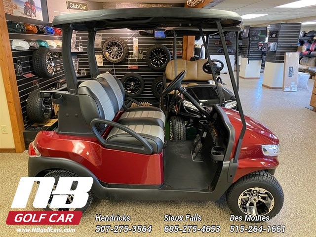 BURGUNDY METALLIC 2018 CLUB CAR Precedent golf cart for sale in ...